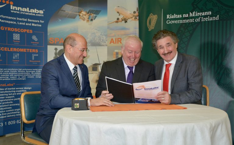Irish Minister Launches Irish Space Strategy at InnaLabs® Headquarters
